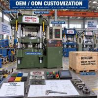 China 400T Double Color Hydraulic Melamine Press Machine with PLC Touchscreen Control for Two-Color Molding for sale