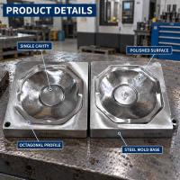 China Precision CNC Milling Steel Melamine Tableware Mold with Custom Sizes and Heat Resistance Up to 120°C for sale
