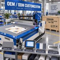 China High Precision CNC Control Automatic Edge Cutting Machine with Optical Positioning for Melamine Decal Paper for sale