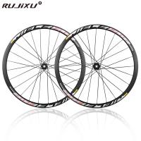 China JIELEI 30mm Disc Brake Road Bike Wheelset - 1780g Aluminum Alloy with Carbon Fiber Hub for 700C Bicycles for sale