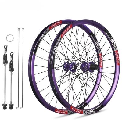 China RUJIXU 32H Disc Brake Wheelset - 26/27.5/29 Inch Aluminum Alloy with 31mm Inner Width for sale