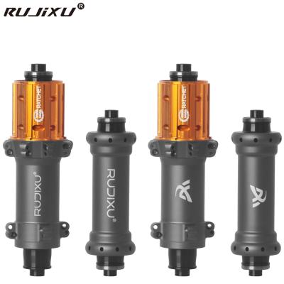 China RUJIXU 24 Hole Front Hub 36T Ratchet Aluminum Alloy 80g Weight V-Brake Disc Brake Compatible for sale