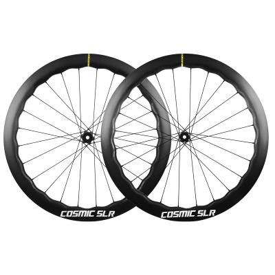 China 700C Carbon Fiber Road Bike Wheels 1705g-1800g with 36T Ratchet Disc Brake 30mm Width for sale