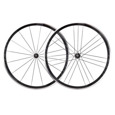 China RUJIXU 700c Road Bike Wheelset - 40mm Clincher Rim, Carbon Fiber Hub, 1740g Total Weight, 8-11 Speed Compatible for sale