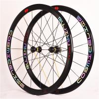 China 700C V Brake Bicycle Wheelset 40mm Aluminum Alloy Rim 18/21H for Road Bike for sale