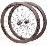 China RUJIXU 700C Road Bike Carbon Fiber Clincher Wheel Set 38mm 50mm V Brake for sale
