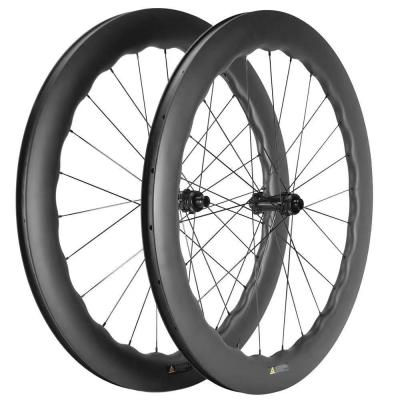 China Carbon Fiber UD Matte 700C Disc Brake Wheelset 1810g with Pillar 1423 Spokes for Racing Bikes for sale