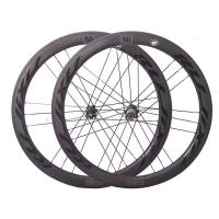 China RUJIXU G3 Carbon Toray T800 700C Road Bike Wheelset 50mm V-Brake Clincher Black Matte for sale