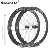 China Lightweight Carbon Disc Brake Wheelset 1650g with 54T Ratchet Hub for Road Bikes for sale