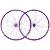 China Customized 24 Inch Mountain Bike Wheelset - 6061 Aluminum Tubeless Rim, 150kg Load Capacity, Disc Brake Compatible for sale
