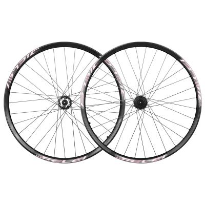 China JIELEI 32H Aluminum Alloy Mountain Bike Wheelset 26/27.5/29 Inch with 30mm Internal Width and Disc Brake Compatibility for sale