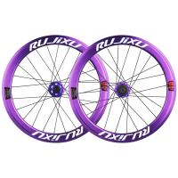 China RUJIXU R451-A 20 Inch Bike Wheelset with 40mm Aluminum Alloy Rims and Disc Brake Hub System for sale