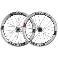China RUJIXU 20 Inch Folding Bike Wheel Set with Disc Brake - 406/451 Size, 120 Ring Hub, 1839g Weight for sale