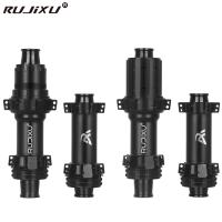 China 36T Straight Pull Bicycle Hubs 24 Hole Lightweight Road Bike Hubs 82.6g Front 181g Rear HG/XDR Compatible for sale