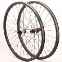 China Carbon Fiber Gravel Bike Wheelset 700C Disc - 35/50/62mm Depth, 725g Front Weight, DT Swiss Hubs for sale