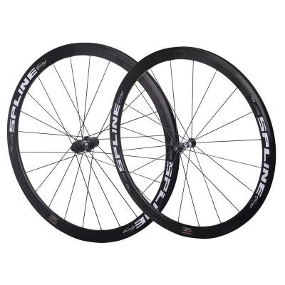 China RUJIXU R350 700C V-Brake Wheelset 30mm/40mm Depth Aluminum Alloy Rim 1645g-1960g Weight for sale
