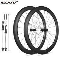China Customizable 700C Carbon Fiber V-Brake Wheelset with 38-60mm Rim Height and 150kg Weight Limit for sale