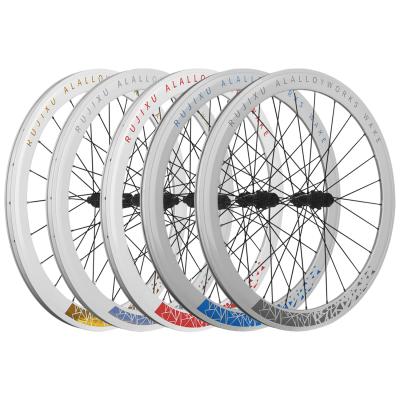 China Customizable 50mm Carbon Road Bike Wheel Set Clincher Disc Brake 12 Speed 2550g for sale