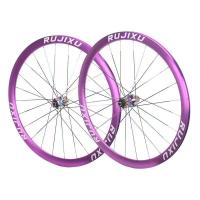 China RUJIXU DTXT-8.0 700c Disc Brake Wheelset - 940g Front 1060g Rear Aluminum Alloy Road Bike Wheels for sale
