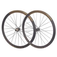 China 38mm Disc Brake Wheelset 700C Tubeless Clincher 24H Bicycle Wheelset for Road Bike for sale