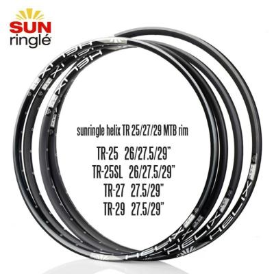 China Sunringle HELIX TR25 29 Inch Mountain Bike Wheelset - 28H Spoke Aluminum Alloy Rim for sale