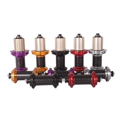 China 7075mm Road Bicycle Hubs Front and Rear Aluminum Alloy 6 Pawl 96 Ring 16 18 20 21 Holes for sale