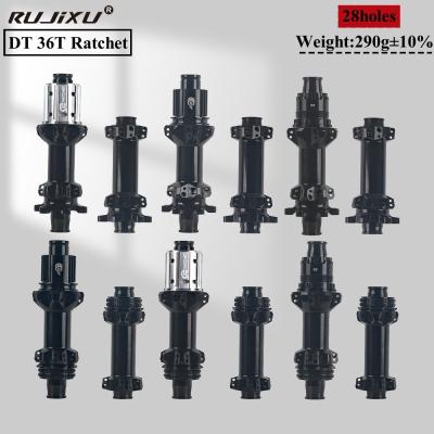 China RUJIXU Super Light 28H Ratchet 36T Bike Hub 8-12 Speed 7075 Aluminum Freehub for Mountain Bike for sale
