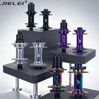 China JIELEI 32H Road Bike Hub 7075 Aluminum Alloy Six Claw Quick Release 110x15 148x12mm Front Rear HG for sale