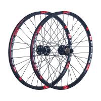 China RUJIXU 24inch 6061 Aluminum Alloy MTB Wheelset 120 Gunshots Hub J-bend 2.0mm Steel Spokes for sale