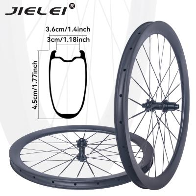 China 1225g Ultra Light Carbon Spoke Wheelset 29er MTB 30mm Inner Width Tubeless Ready Disc Brake Boost for sale