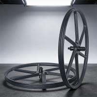 China 29er Carbon MTB Wheelset 6 Spokes 36mm Tubeless Rim XC Mountain Bike Disc Brake 100x15 148x12 for sale