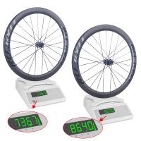 China RUJIXU 700C 50mm Carbon Fiber Road Bike Wheelset Disc Brake Thru Axle Tubeless Compatible 1600g for sale