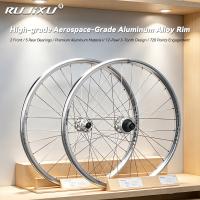 China RUJIXU 27.5/29 Inch Aluminum Alloy Disc Brake Mountain Bike Wheelset 25mm Rim Depth 32H Tubeless Ready for sale