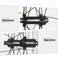 China RUJIXU 700C Carbon Fiber Road Bike Wheelset 50mm Height 36T Ratchet Center Lock Disc Brake Clincher for sale