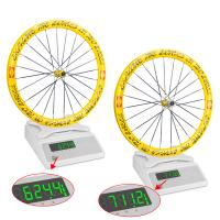 China RUJIXU T800 Carbon Fiber Road Bike Wheelset 45mm Depth Disc Brake 700C 24H Clincher Tubeless for sale