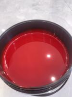 China LED Fast Curing Red UV Ink Instant Drying Bright Colors Strong Adhesion for sale