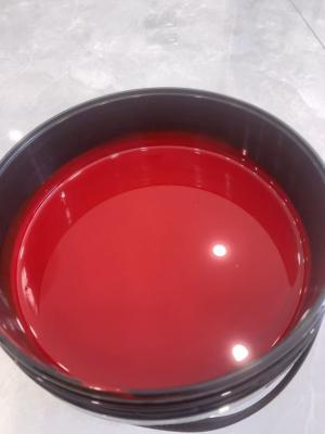 China LED Fast Curing Red UV Ink Instant Drying Bright Colors Strong Adhesion for sale