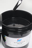China Flexible Black UV Ink For Printing Paper And Film Labels With Low Odor for sale