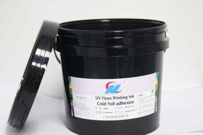 China UV Cold Hot Glue With Excellent Bonding Hot Stamping Effects for sale