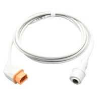 China 14 Pin IBP Transducer Cable ISO13485 Certified IBP Cable Nihon Kohden Reusable for sale