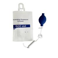 China TPU Infusion Pressure Bag Reusable Clear TPU Blood Pressure Bag 500ml for sale