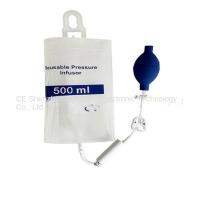 China TPU Infusion Pressure Bag Reusable Clear TPU Blood Pressure Bag 500ml for sale