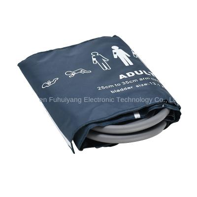 China 25cm - 35cm Adult Blood Pressure Cuff Medical Single Tube BP Cuff CE Class II for sale