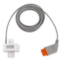 China Reusable End Tidal CO2 Sensor Clinical ETCO2 Cable Compatible With Nihon Kohden for sale