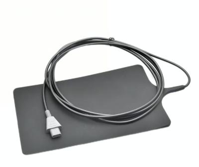 China HIFI Diathermy Patient Plate ESU Silicone Negative Plate Black for sale