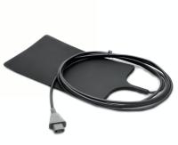 China HIFI Diathermy Patient Plate ESU Silicone Negative Plate Black for sale