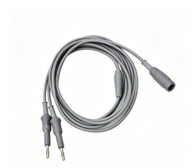 China Bipolar ESU Accessories Cable Reusable High Quality Electrode Cable for sale
