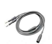 China Bipolar ESU Accessories Cable Reusable High Quality Electrode Cable for sale