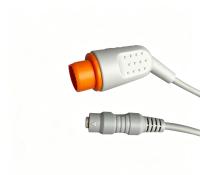 China 3.3 Meter IBP Transducer Cable Medical Grade Transducer Adapter Cable 10 Pin for sale