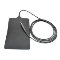 China ESU Accessories Reusable 6.3mm Silicon Patient Plate Electrode ESU Grounding Plate for sale